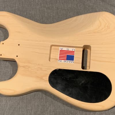 Ultra Light USACG 2 Piece Swamp Ash Stratocaster Body Matt | Reverb