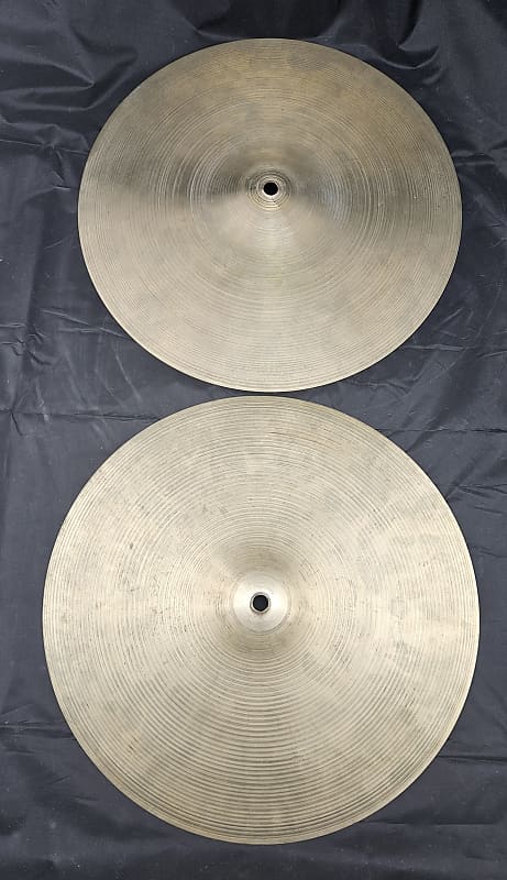 Zilco Rogers SS by Azco Canada 14" Hi Hat Cymbals 713g/815g | Reverb