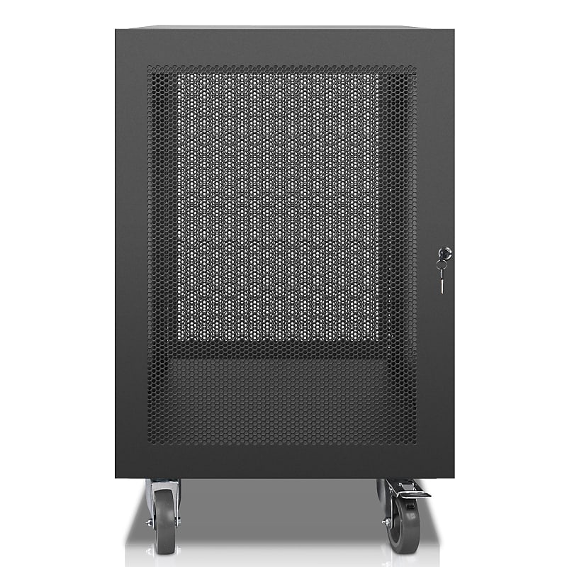 STRK-M16UWD | 16U Universal Steel Rack, w/ Mesh Doors, | Reverb