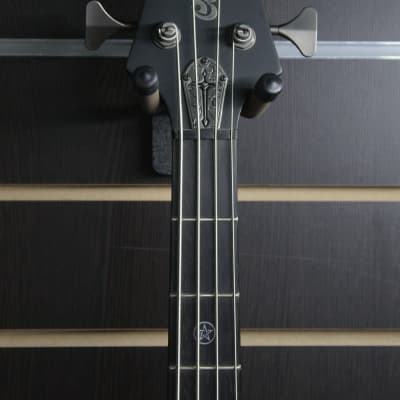 Cort EVL Z6B 2007 Korea Black Satin Evil Gothic Bass with EMG | Reverb