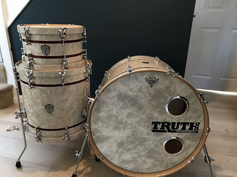 Truth Custom Drums - 24" bass drum, 13" tom, 16" floor tom | Reverb