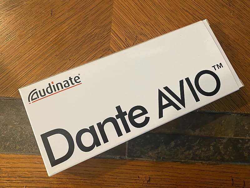 Audinate AVIO 2 channel analog output adapter | Reverb