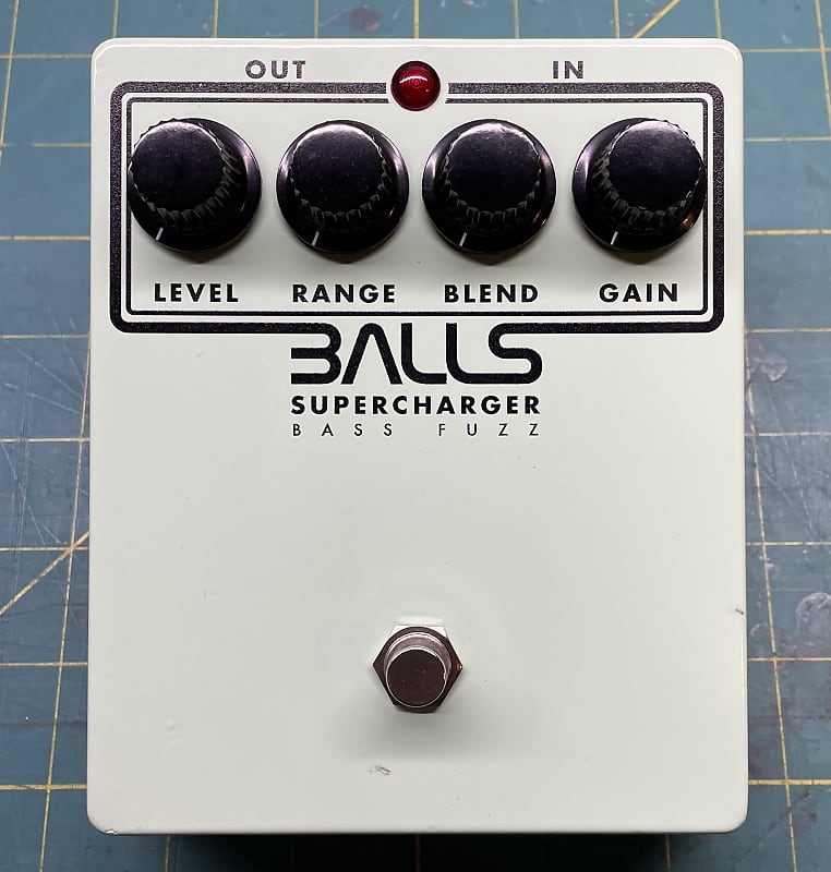 Balls Effects Supercharger fuzz pedal | Reverb
