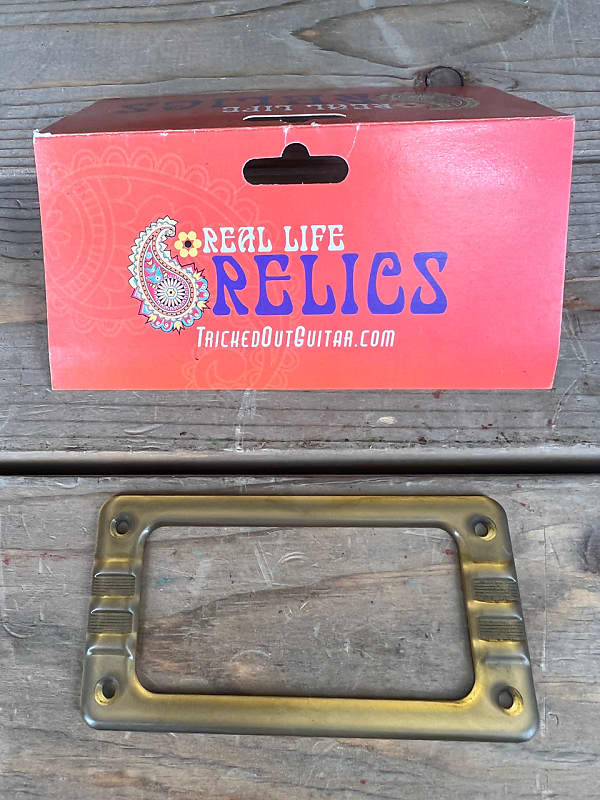 Real Life Relics Gretsch Aged Gold Filtertron Ring Bezel | Reverb UK