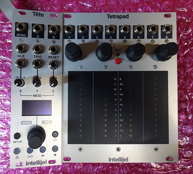 Intellijel Tetrapad and Tête Combo Eurorack Controller and | Reverb