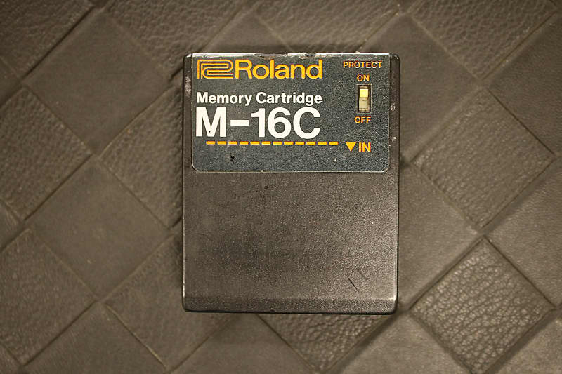 Roland M-16C Memory Cartridge | Reverb