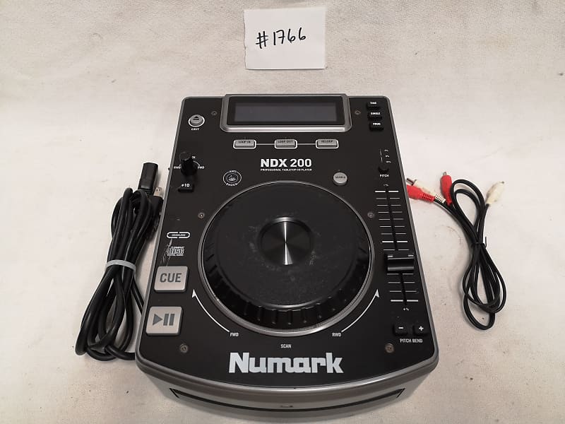 Numark NDX200 Tabletop CD Player #1766 Good Used Working | Reverb