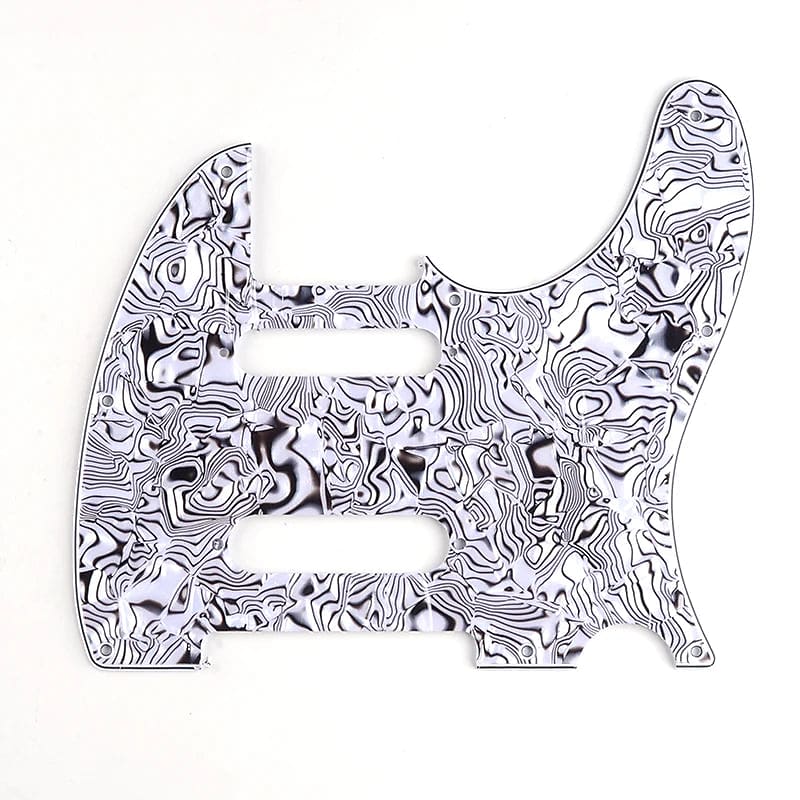 Nashville Telecaster Pickguard - 4-Ply Black and White | Reverb UK