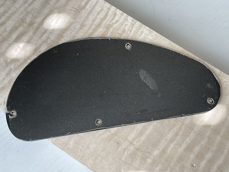 Warmoth body control backplate for rear routed | Reverb