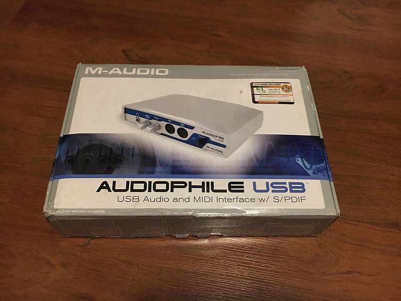 M-Audio Audiophile USB 4 Input/4 Output USB Audio Interface | Reverb