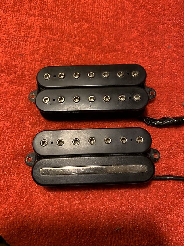 DiMarzio Dsonic 7 / Liquidfire 7 Black | Reverb