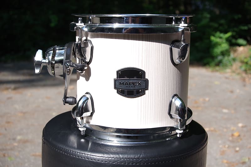 Mapex Bonewood Mars crossover birch 8" rack tom white | Reverb