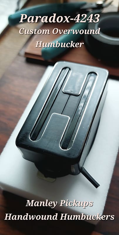 Handwound Humbucker Dual Blades Hot Rails Overwound | Reverb