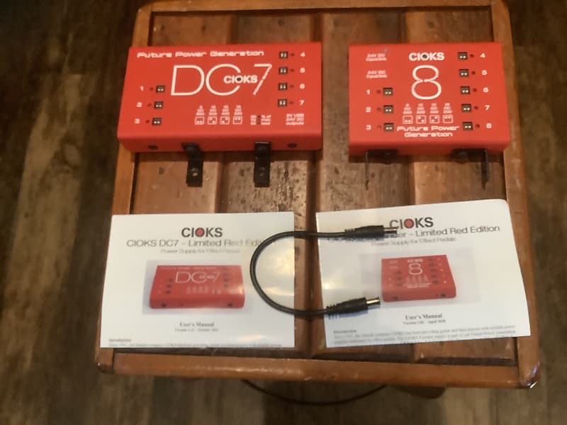 CIOKS DC7 and EXPANDER 2024 - Red Limited Edition | Reverb