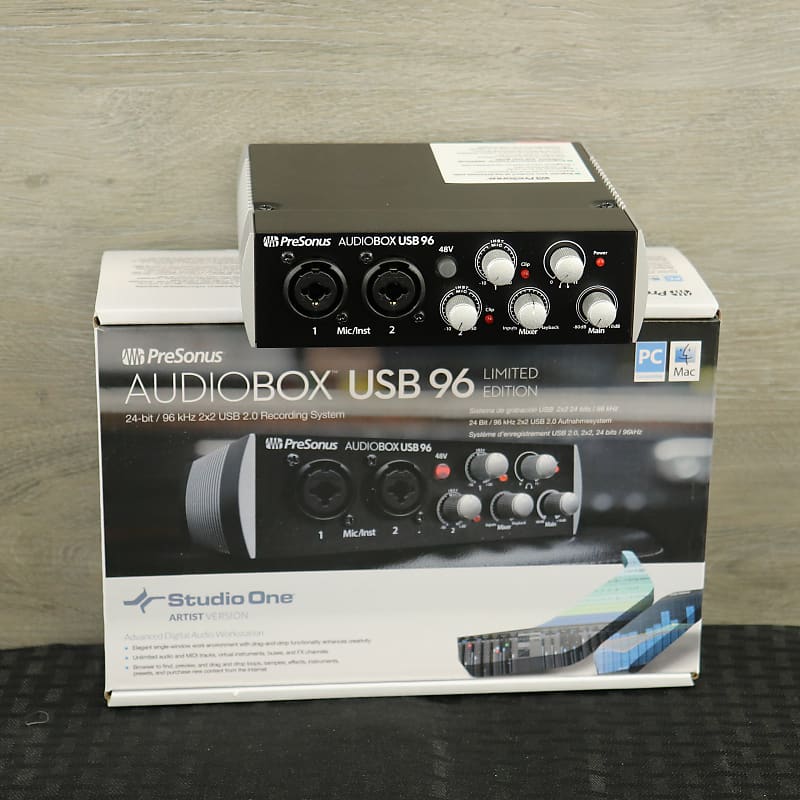 PreSonus AudioBox USB 96 - Black | Reverb