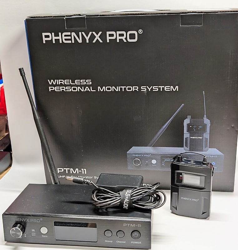 Phenyx Pro PTM-11 In-Ear Wireless System | Reverb