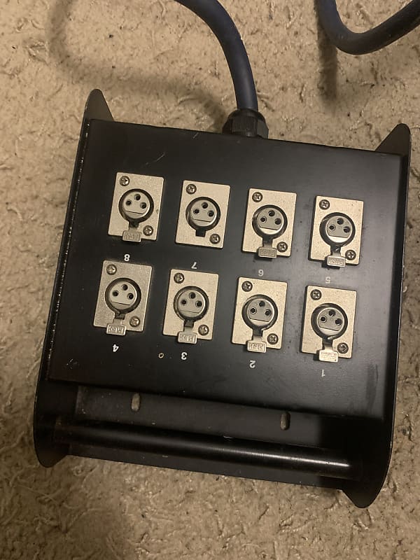 AV Link 50ft 8 XLR Audio Snake Box | Reverb