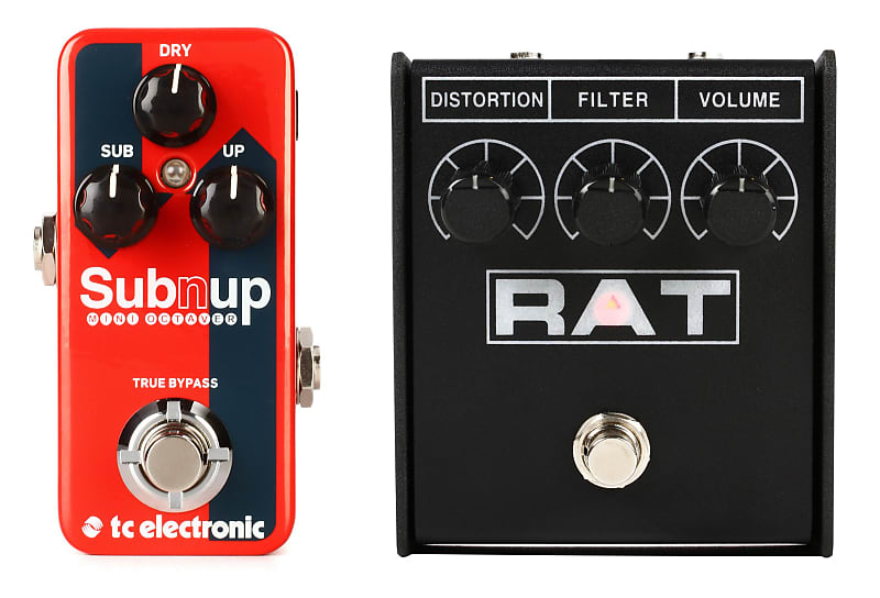 TC Electronic Sub 'N' Up Mini Octave Pedal Bundle with Pro Co | Reverb