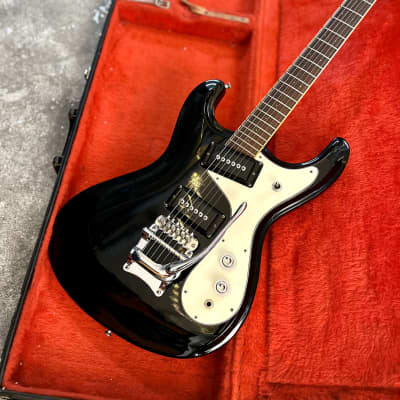 Mosrite Avenger - Black beauty original vintage MIJ Japan | Reverb