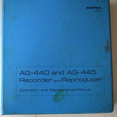 Ampex 1260 in portable case | Reverb