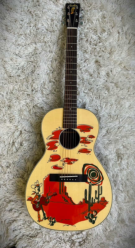 Mollo Cowboy Dan Parlor Guitar 2022 | Reverb