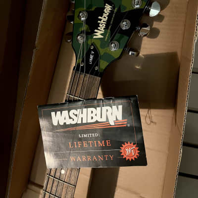 Dimebag Darrell Autographed Washburn Dime V *Signed December | Reverb