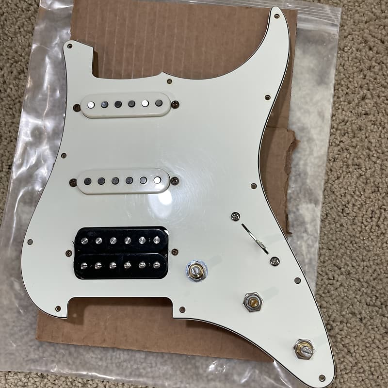 Loaded Suhr Classic Antique pickguard HSS - (SSV,V63,V63) | Reverb