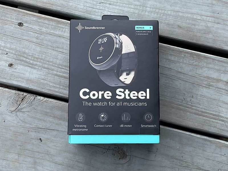 Soundbrenner Core Steel Smart Watch Metronome | Reverb