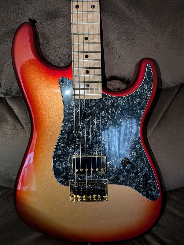 Partscaster guitar w/custom neck | Reverb