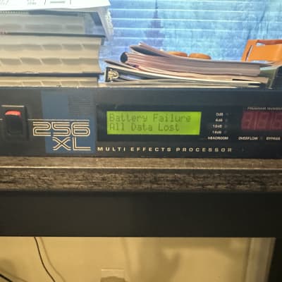 DigiTech DSP 256XL 1990's Digital Multi Effects + Orig Manual | Reverb