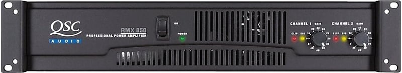QSC RMX850 Professional Power Amplifier | Reverb