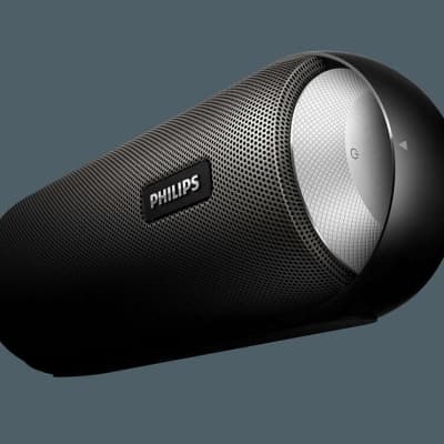 Philips Splash Proof Wireless Bluetooth Portable Speaker (Gun | Reverb