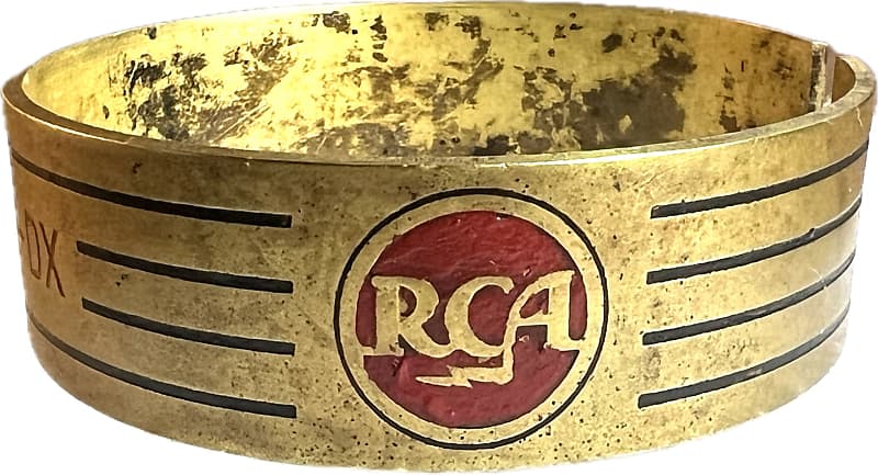 Vintage RCA Type 77-DX Center Wrap-Around Band - Brass - | Reverb