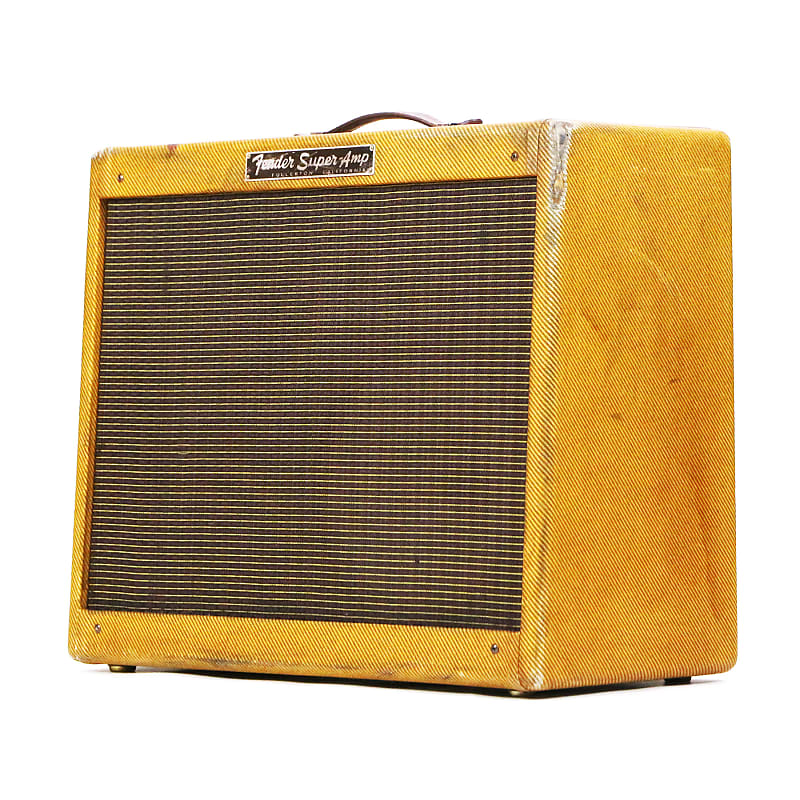 2017 Mojotone Fender 5F4 Super Amp 1959 Tweed Vintage Reissue | Reverb