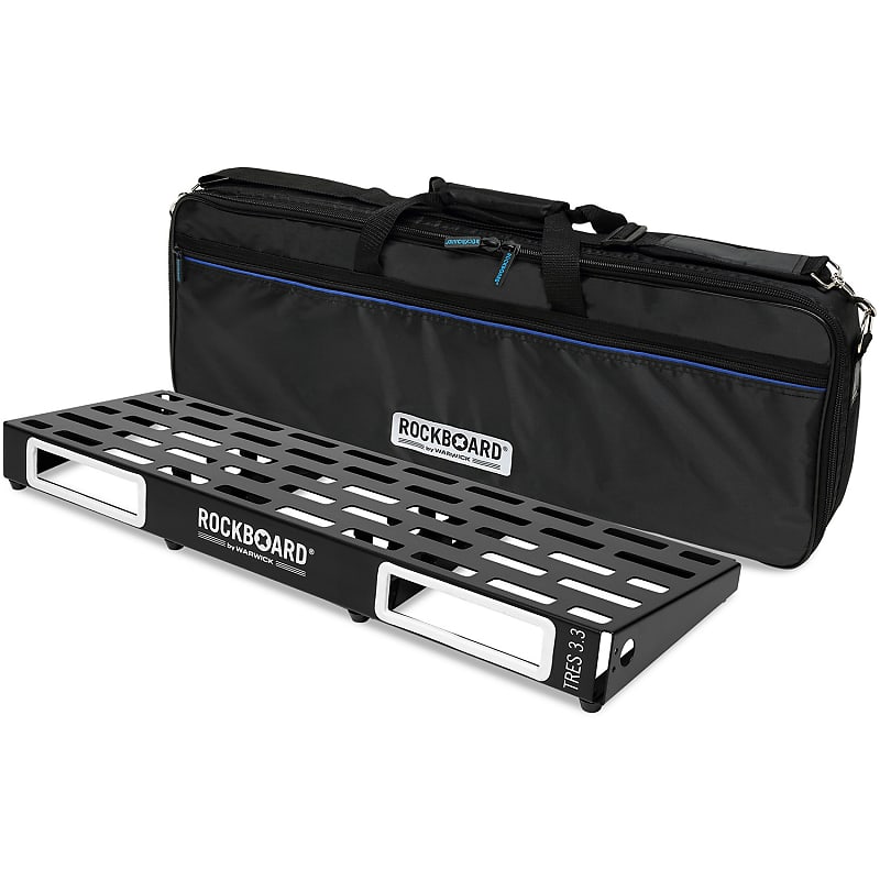Rockboard TRES 3.3 Pedalboard with Gig Bag | Reverb