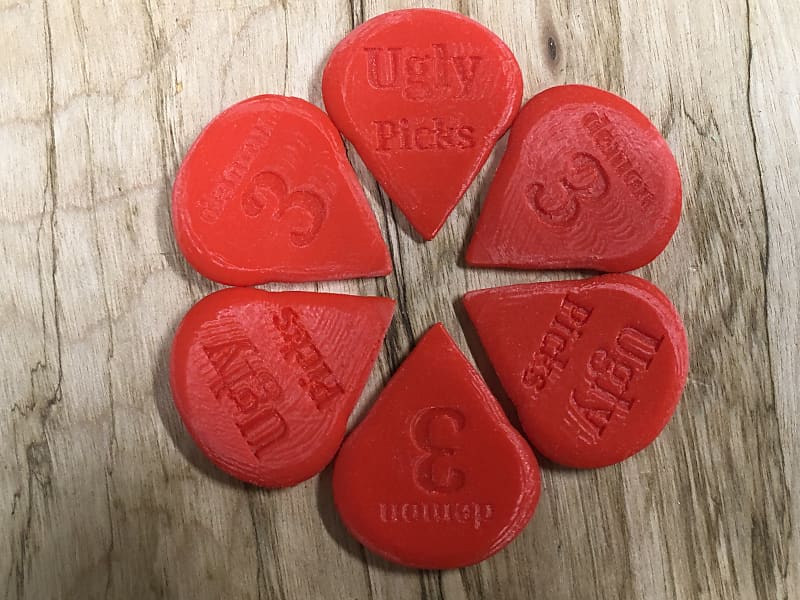 Ugly Picks demon 6 pack 3mm 2023 | Reverb