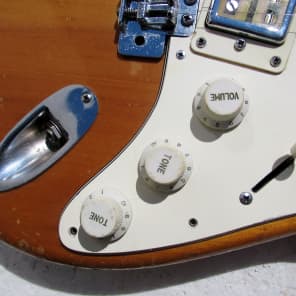 Univox Ripper Strat Guitar, 1970's, Japan, Matsumoku Factory, | Reverb