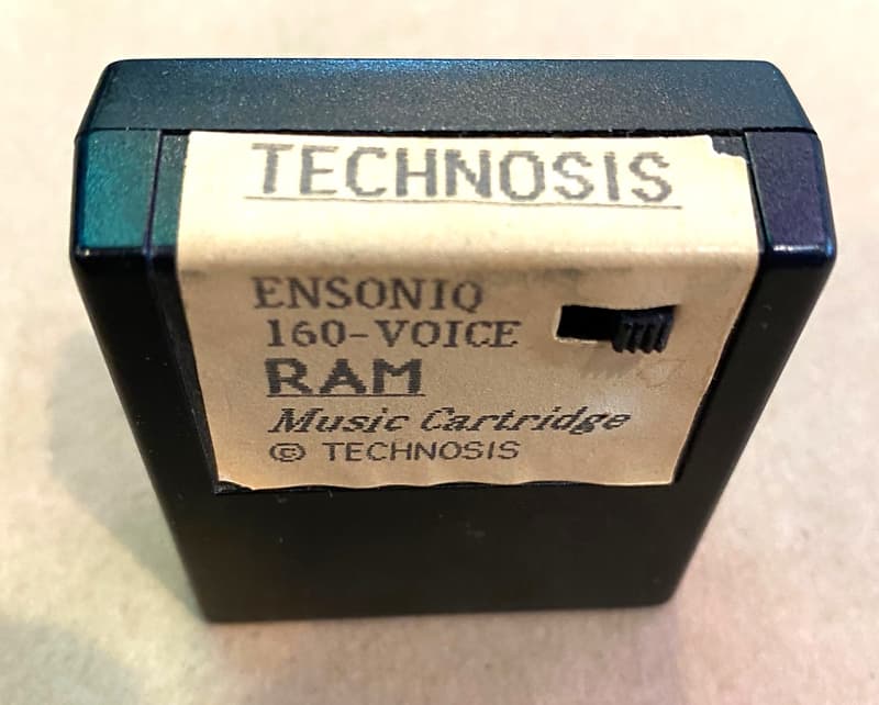 Technosis 160 Ensoniq ESQ Ram Cart | Reverb