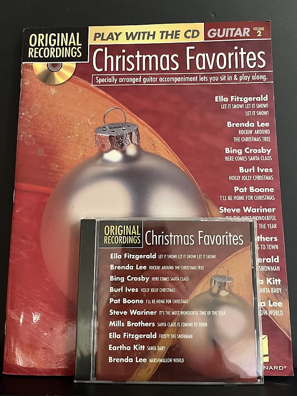 Christmas Favorites Play With The CD Guitar Volume 2 Tab Book | Reverb