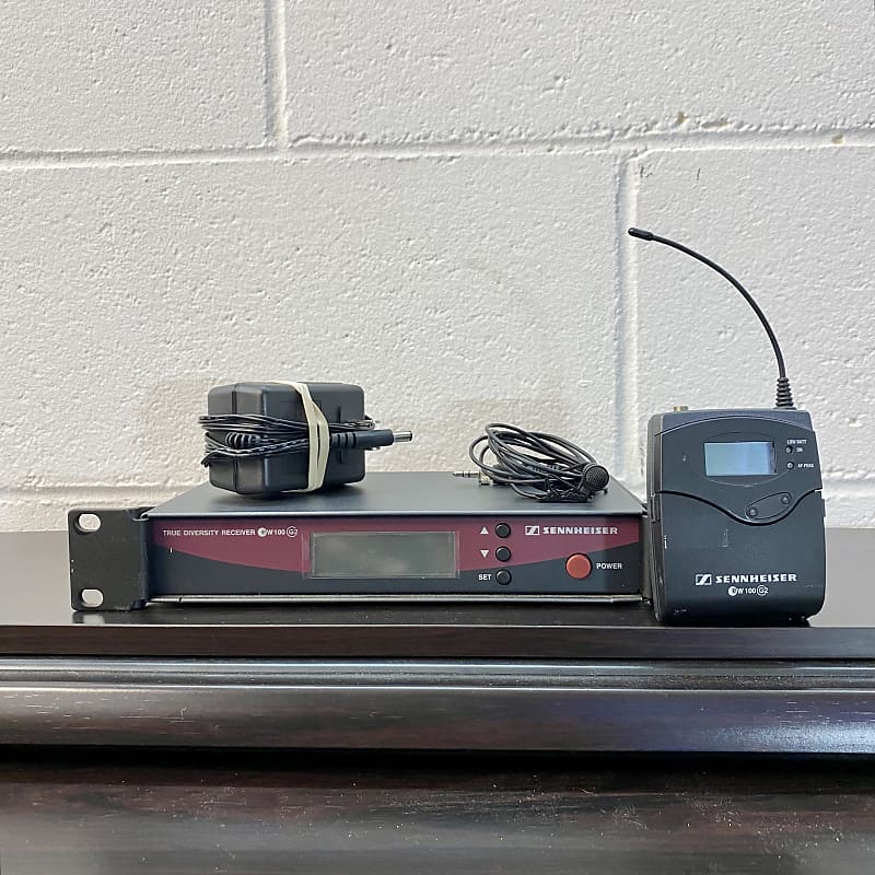 Sennheiser EW 100 G2 Wireless Lapel Microphone Kit 626-662 | Reverb