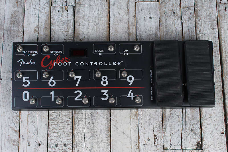 Fender 2003 Cyber Twin Foot Controller with Power Adapter | Reverb UK