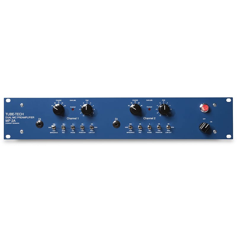 Tube-Tech MP2A Two-Channel Tube Microphone Preamp (Demo Deal) | Reverb
