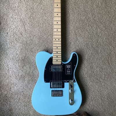 Fender Telecaster HH Brand New 2021 Daphne Blue with Maple | Reverb