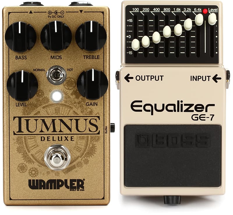 Wampler Tumnus Deluxe Transparent Overdrive Pedal Bundle with | Reverb