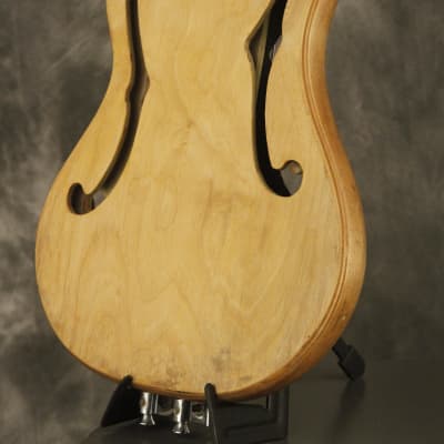 1966 AMPEG AEB-1 electric Horizontal "Scroll" Bass GOLD + | Reverb