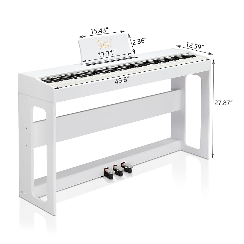Glarry GDP-104 88 Keys Full Weighted Keyboards Digital Piano | Reverb