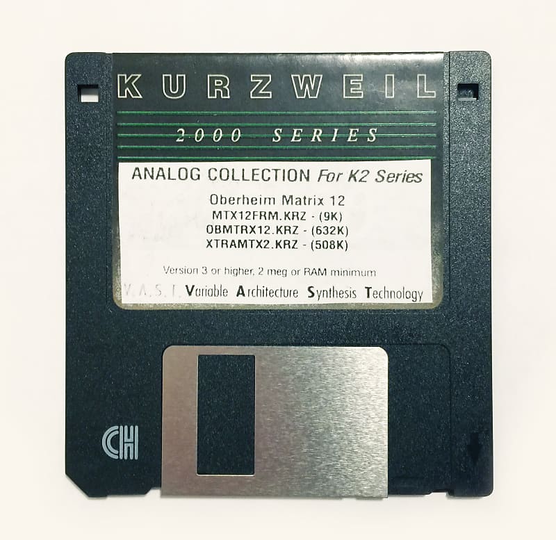 KURZWEIL K2000-2600 "Analog Synthesizer Collection" Voice | Reverb