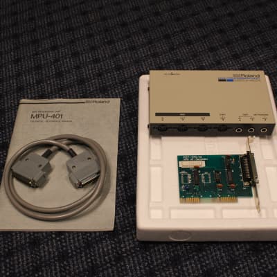 Roland MPU-401 -- the original PC MIDI interface -- Very rare | Reverb