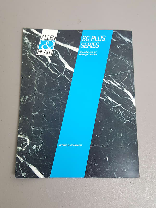 Allen & Heath SC PLUS Series Mixing Console (432XA, 424XA, | Reverb