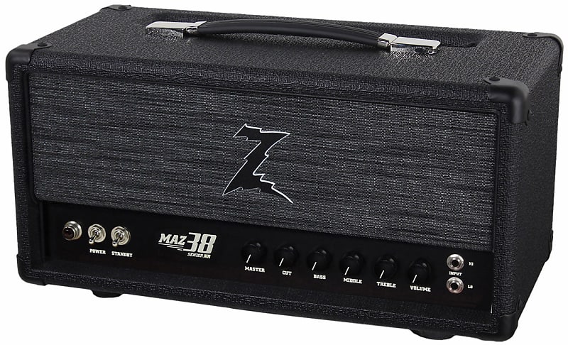 Dr. Z Maz 38 Sr NR MKII Head - Black / ZW Grille | Reverb